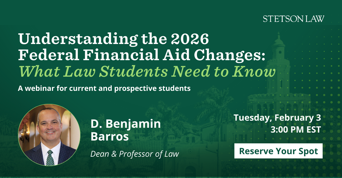 What 2026 Federal Financial Aid Changes Mean for Law Students